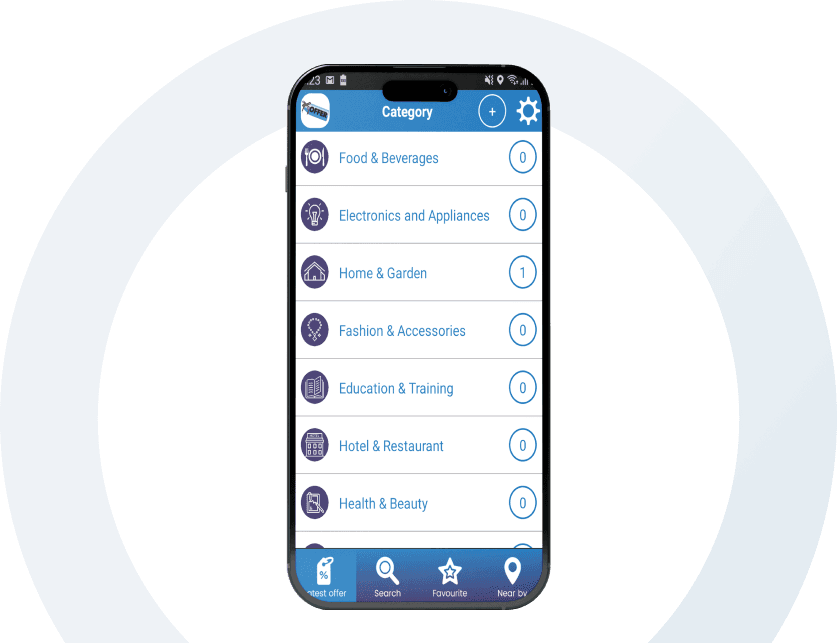 Click of Offer App - UI UX Design - AIS Innovate