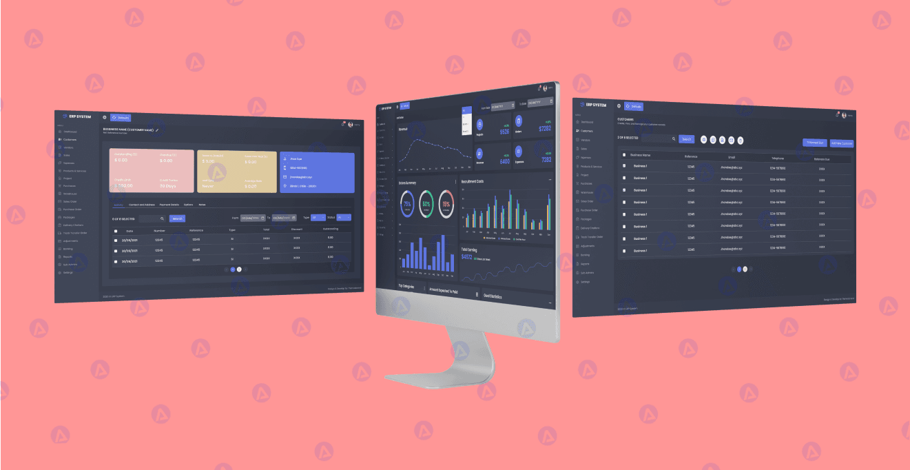 ERP System – Web App Design – AIS Innovate