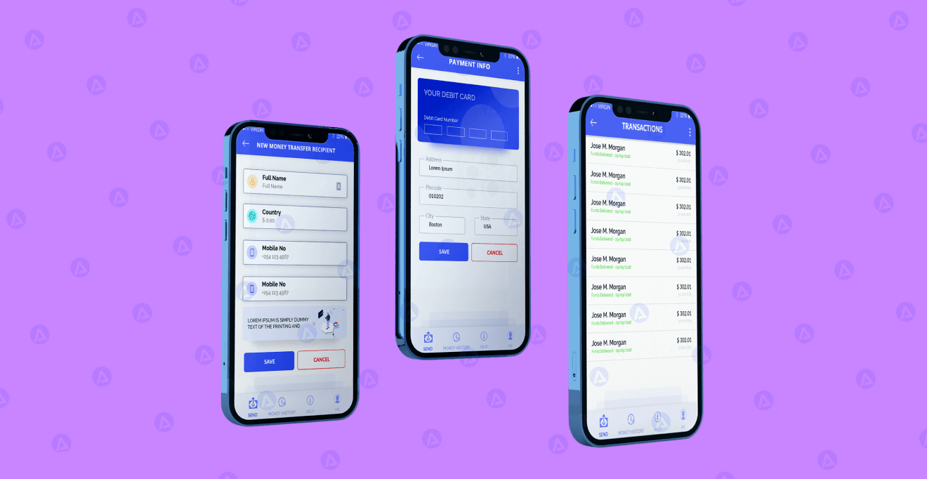 Wave Money Convert & Transfer – App Design – AIS Innovate